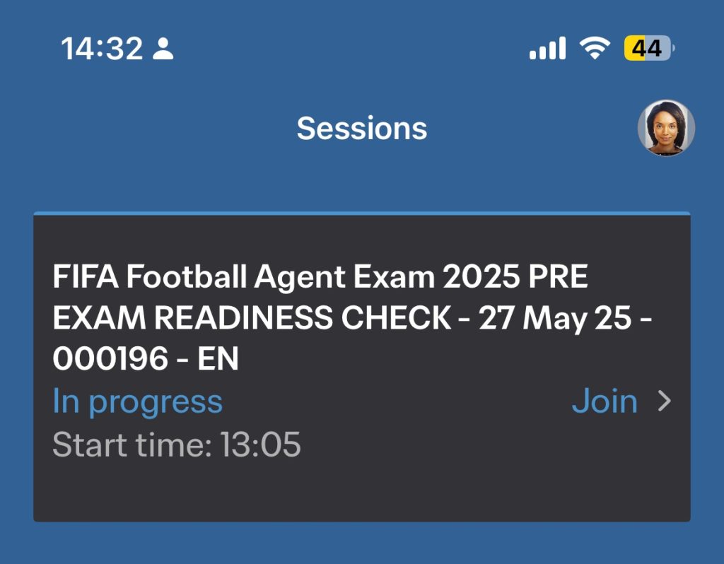 Pre-Exam Readiness Check - FIFA Football Agent Exam - VICTVS Support